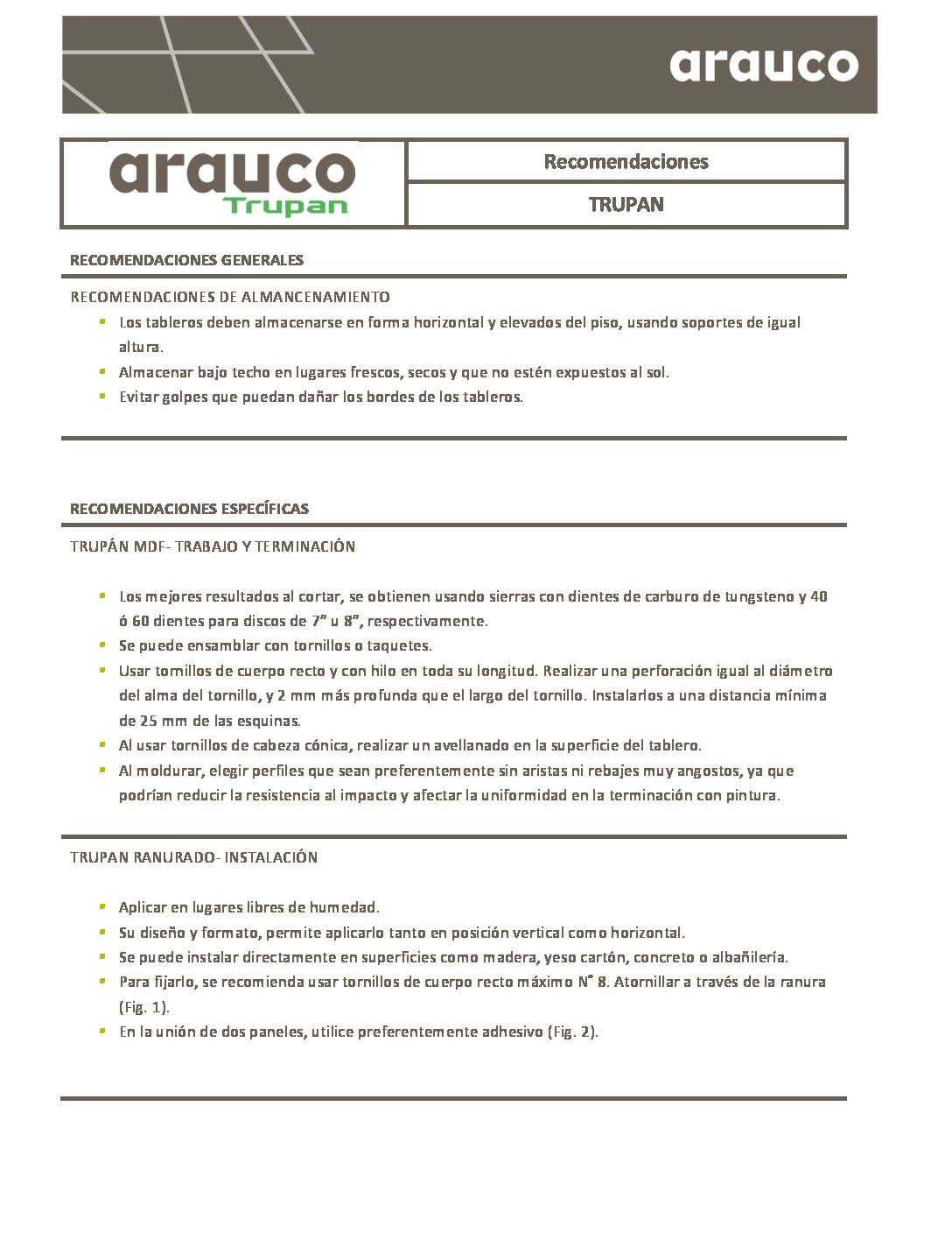 ARAUCO Chile | Trupan