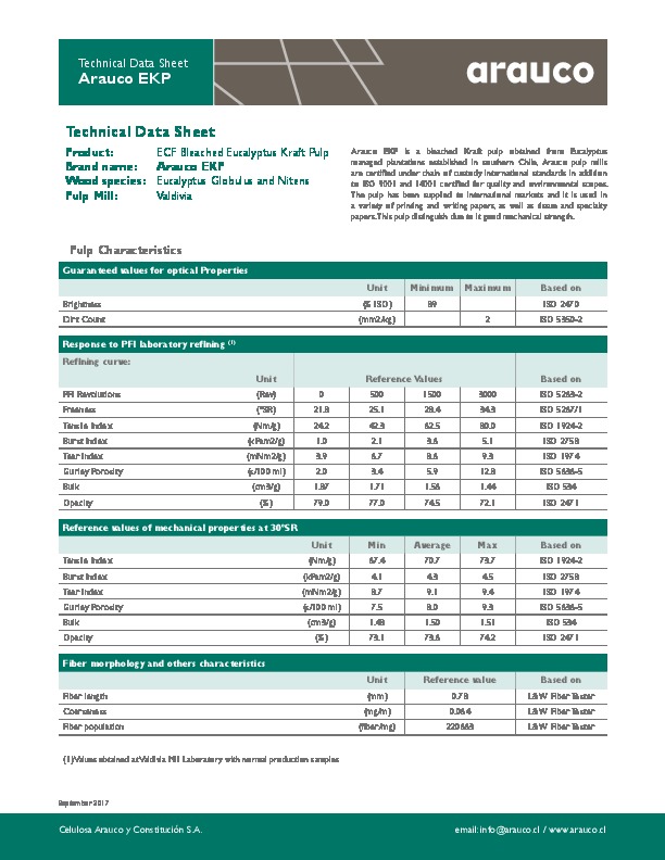 ARAUCO Medio Oriente | Woodpulp