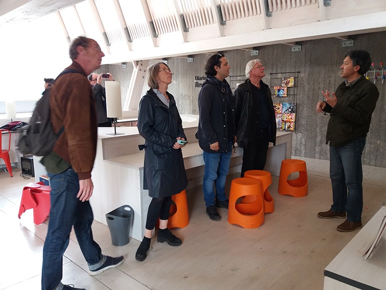 Dutch architects visit PRES Constitución works - Arauco